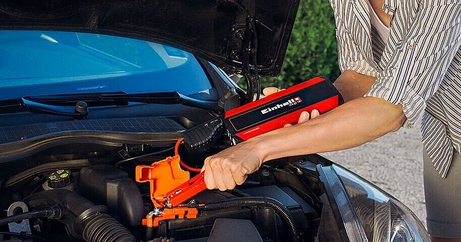 Car jumper cables in various sizes for on the move | Einhell.it